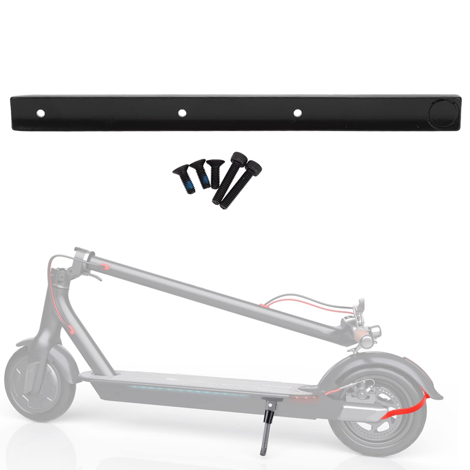 Tbest Battery Bracket Holder, External Battery Mounting Bracket Holder Fit for ES2 Electric Scooter Ninebot Es2 Battery Ninebot Es4 External Battery Mount Mount Brebracket