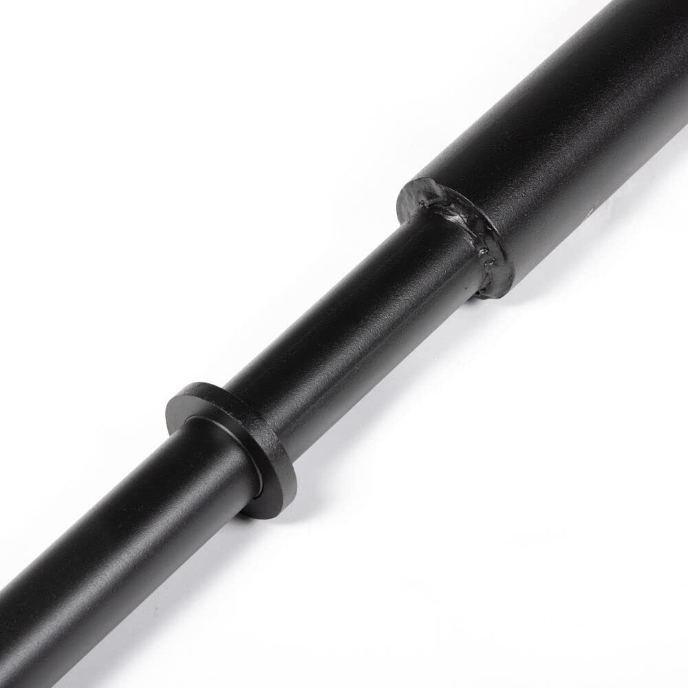 Titan Fitness Round Grip String Bar, Fat Grip 3" Strength Training, 47 LB Bar, Fits Olympic Sized Weight Plates, Perform Pulls, Deadlifts, Thick Bar Training and Muscle Endurance