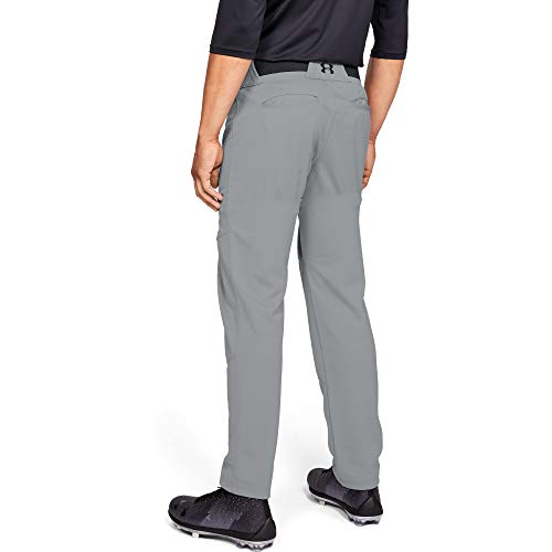 Under Armour Men's UA IL Utility Relaxed Baseball Pants XL Gray