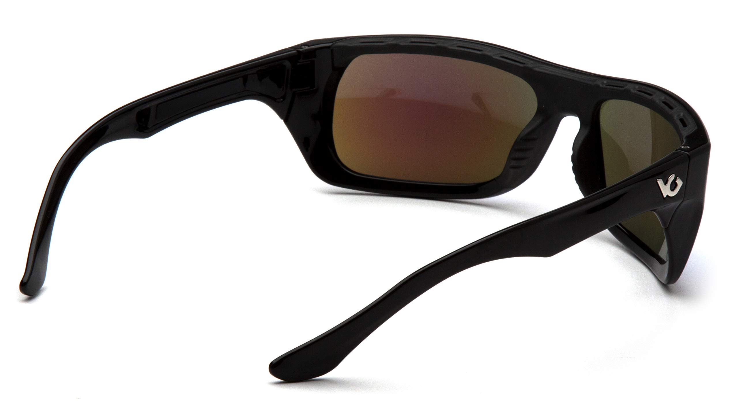 Venture Gear™ Vallejo® Safety Glasses Black Frame/Ice Blue Mirror Anti-Fog Lens