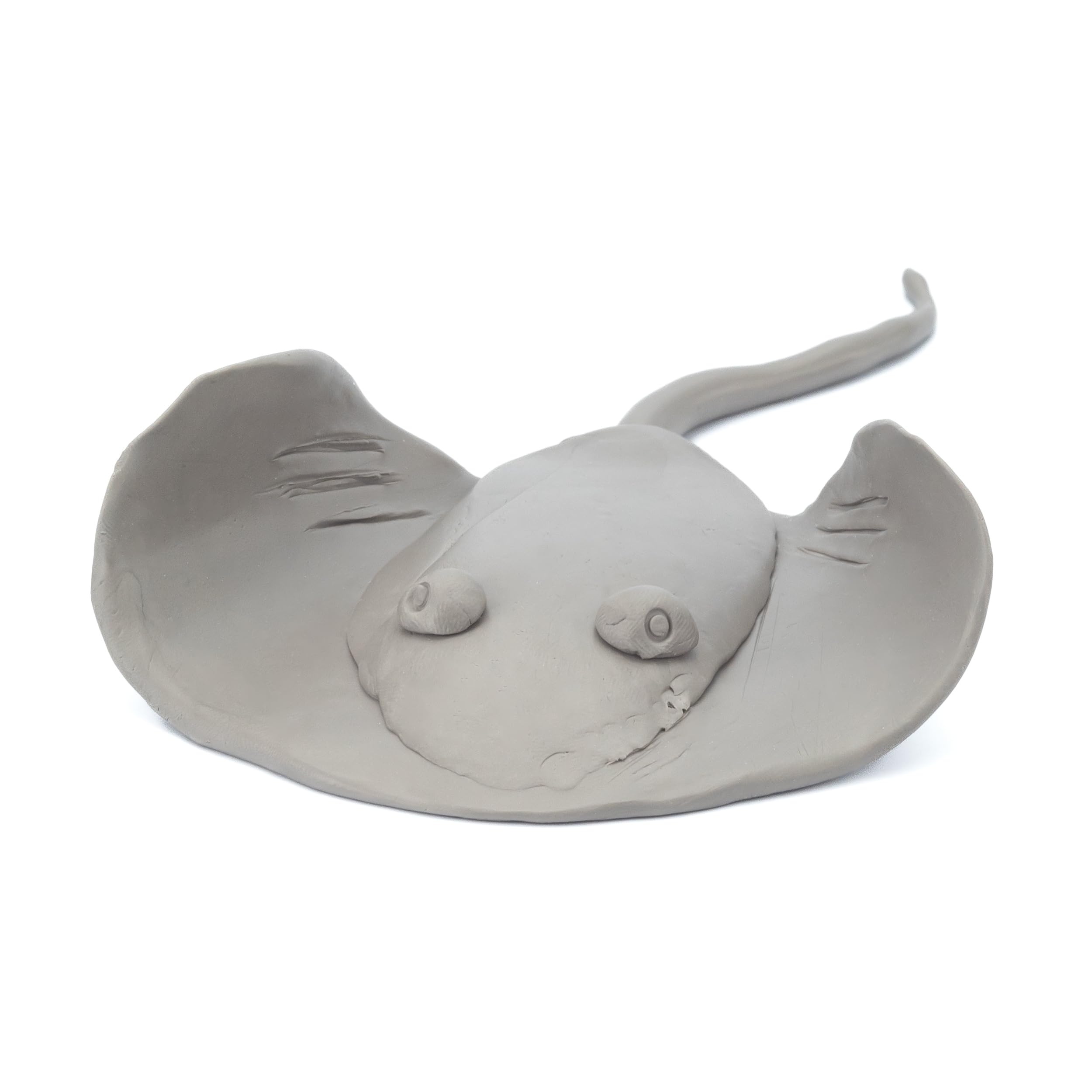School Smart Modeling Clay for School and Home Use, Permanently Soft Design, 1 Pound, Gray Color
