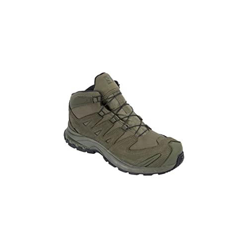 Salomon Unisex XA Forces MID EN Military and Tactical Boot, Ranger Green, 12 US Men