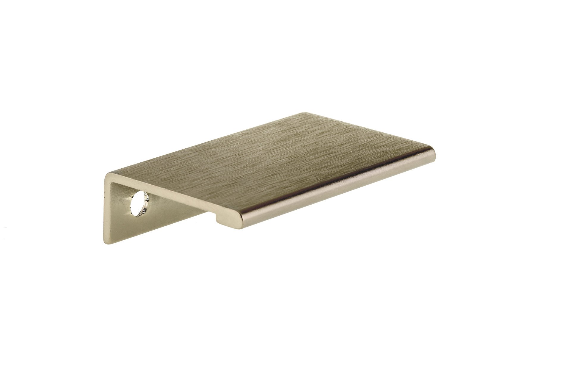 Richelieu Hardware BP989850CHBRZ Lincoln Collection 2-inch (50 mm) Center-to-Center Brushed Champagne Bronze Modern Cabinet and Drawer Edge Pull Handle for Kitchen, Bathroom, and Furniture