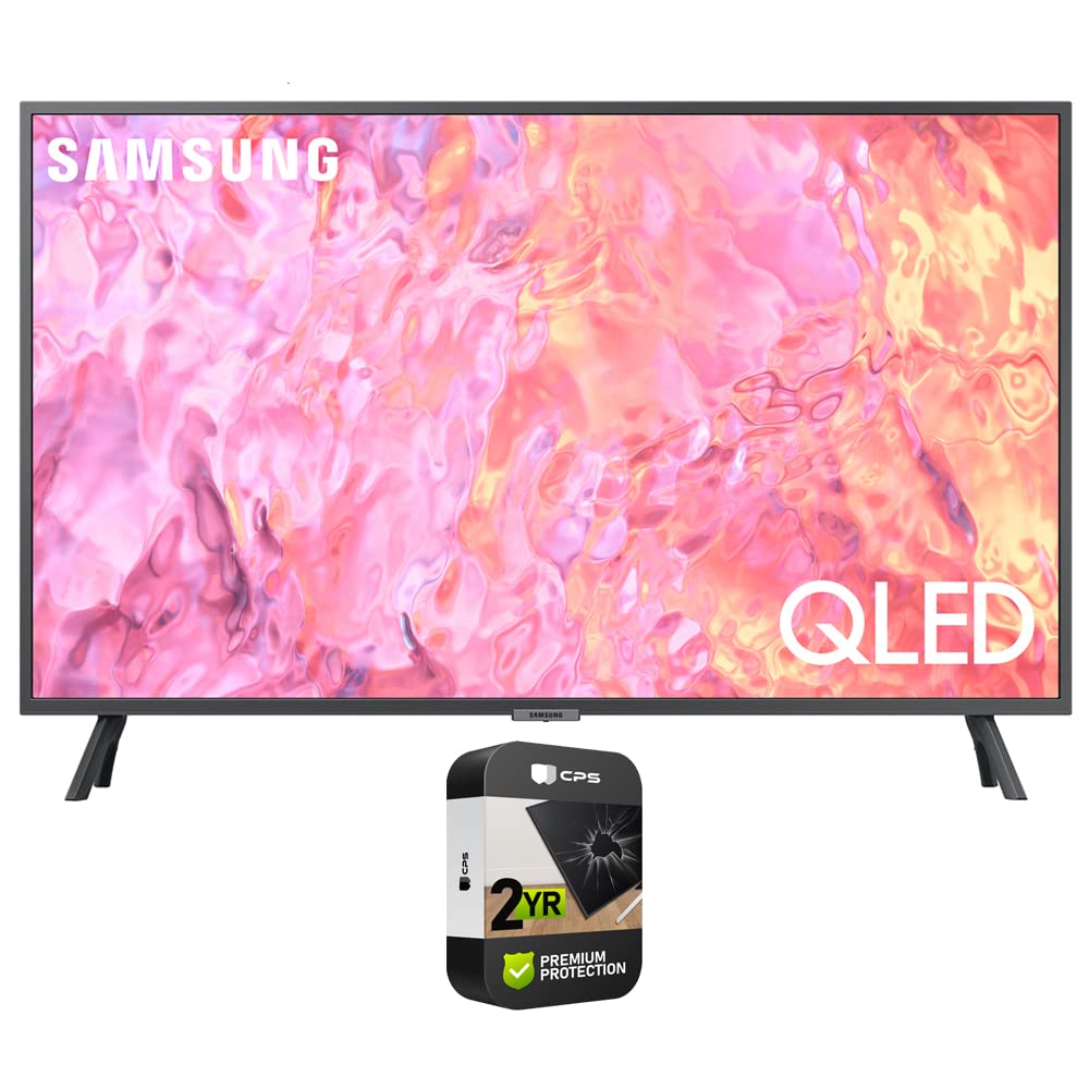 SAMSUNG QN50Q60CAFXZA 50 Inch QLED 4K Smart TV 2023 Bundle with 2 YR CPS Enhanced Protection Pack