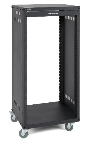Samson 21U Universal Equipment Rack Stand with Locking Caster Wheels (SASRK21)
