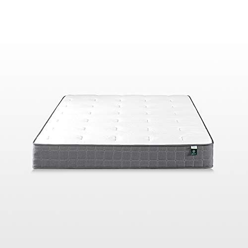 Zinus MSHPTT-08Q Bed Mattress Conventional, Queen, White