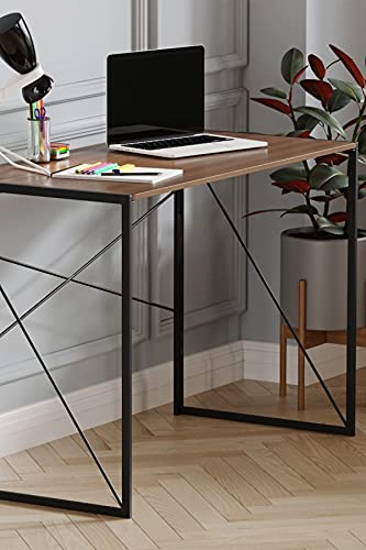 TALE Folding Chair for Home Office, Work Desk for Home Blue
