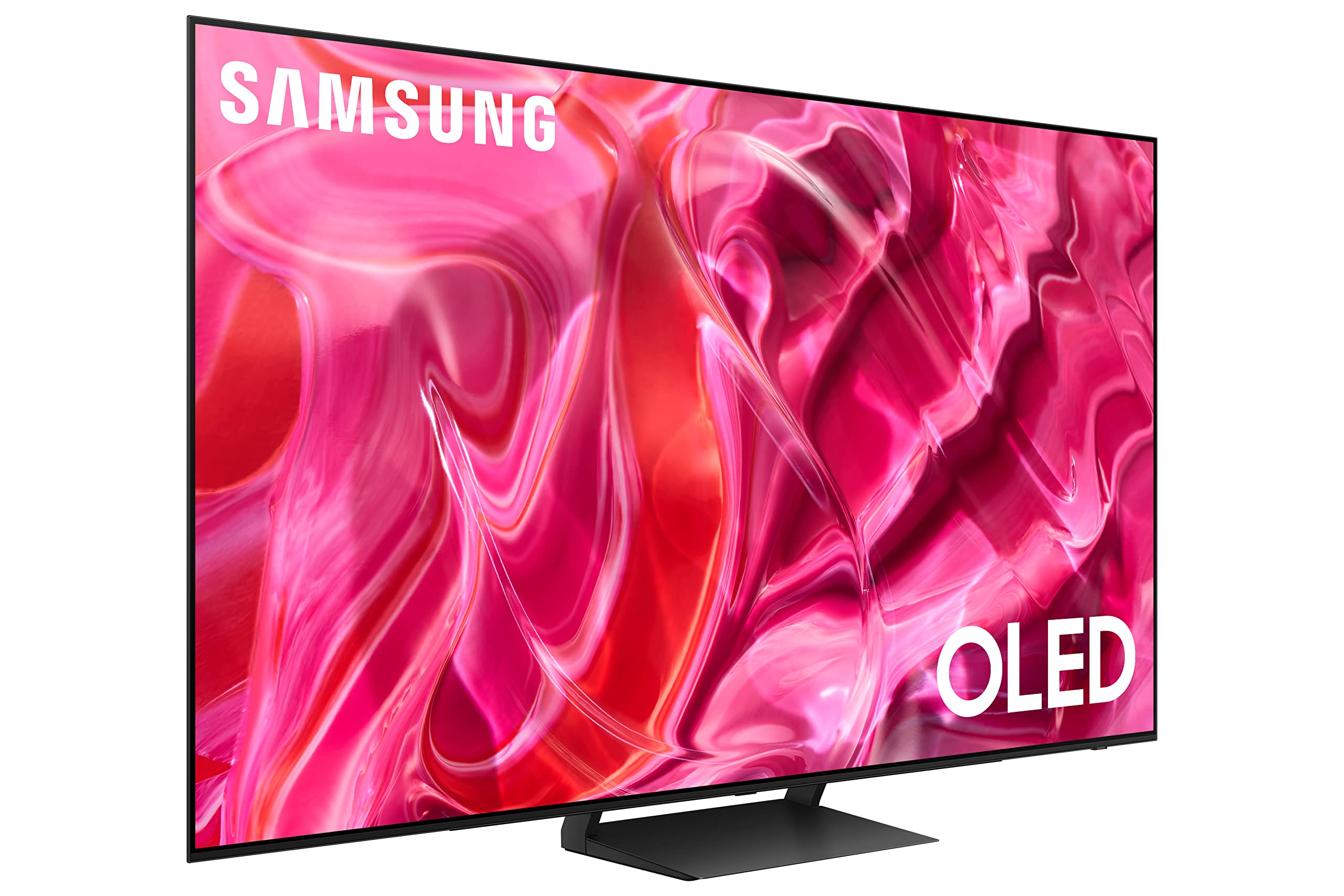 SAMSUNG QN65S90CAFXZA 65 Inch 4K OLED Smart TV with AI Upscaling with a 5S-PS6-US1 V-Series 6-Outlet Power w/Omniport USB (2023)