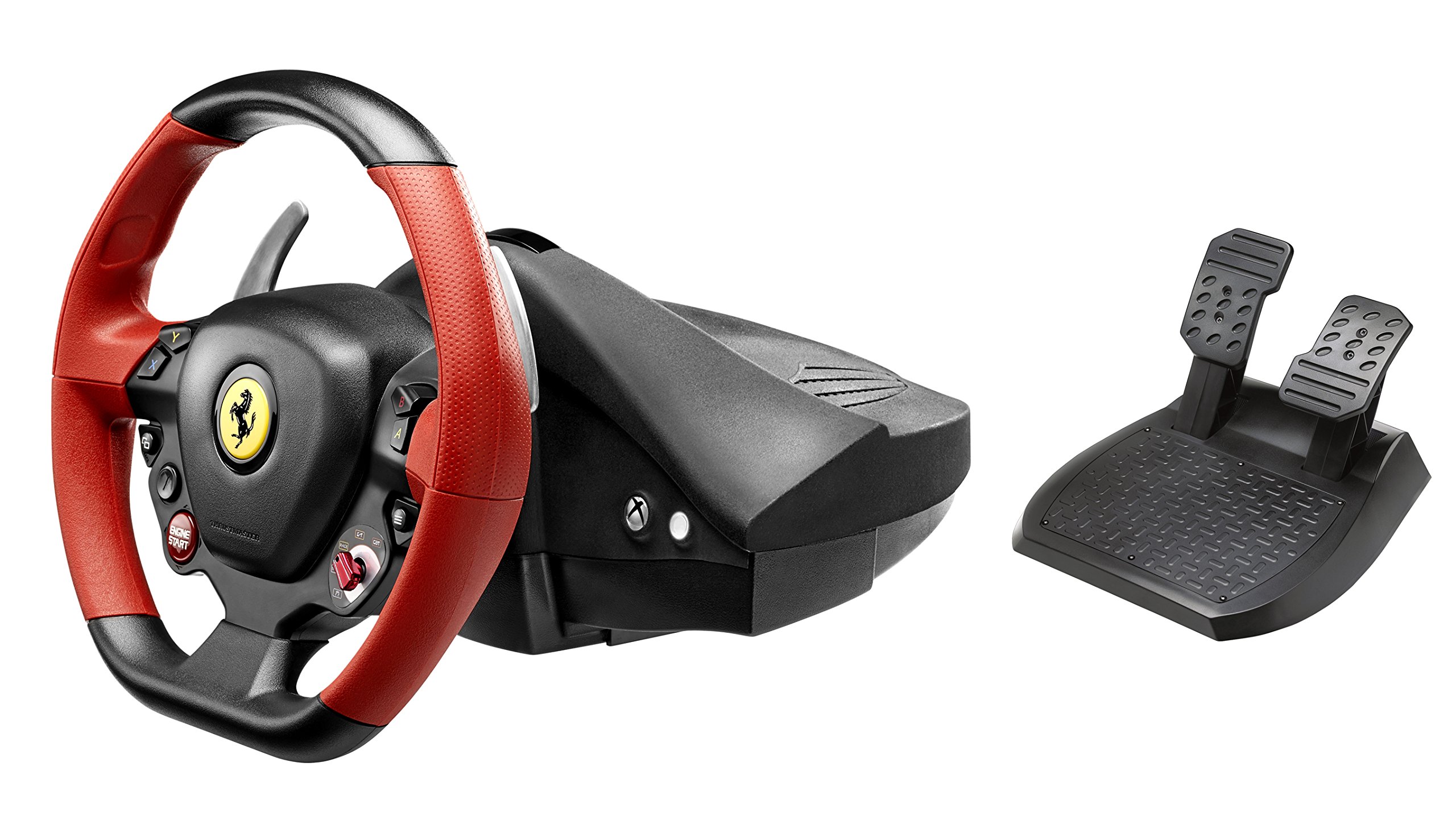 Thrustmaster VG Ferrari 458 Spider Racing Wheel and The Crew Xbox One Bundle