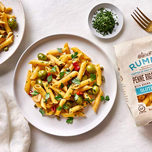 Rummo Italian Pasta GF Penne Rigate No.66, Always Al Dente, Certified Gluten-Free (5 Pack, 12 Ounce Each)