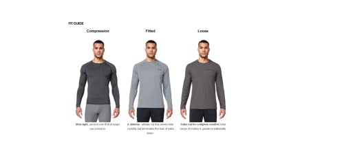 Under Armour Men's Armour Fleece 1/2 Zip T-Shirt , Academy Blue (408)/Black , Medium