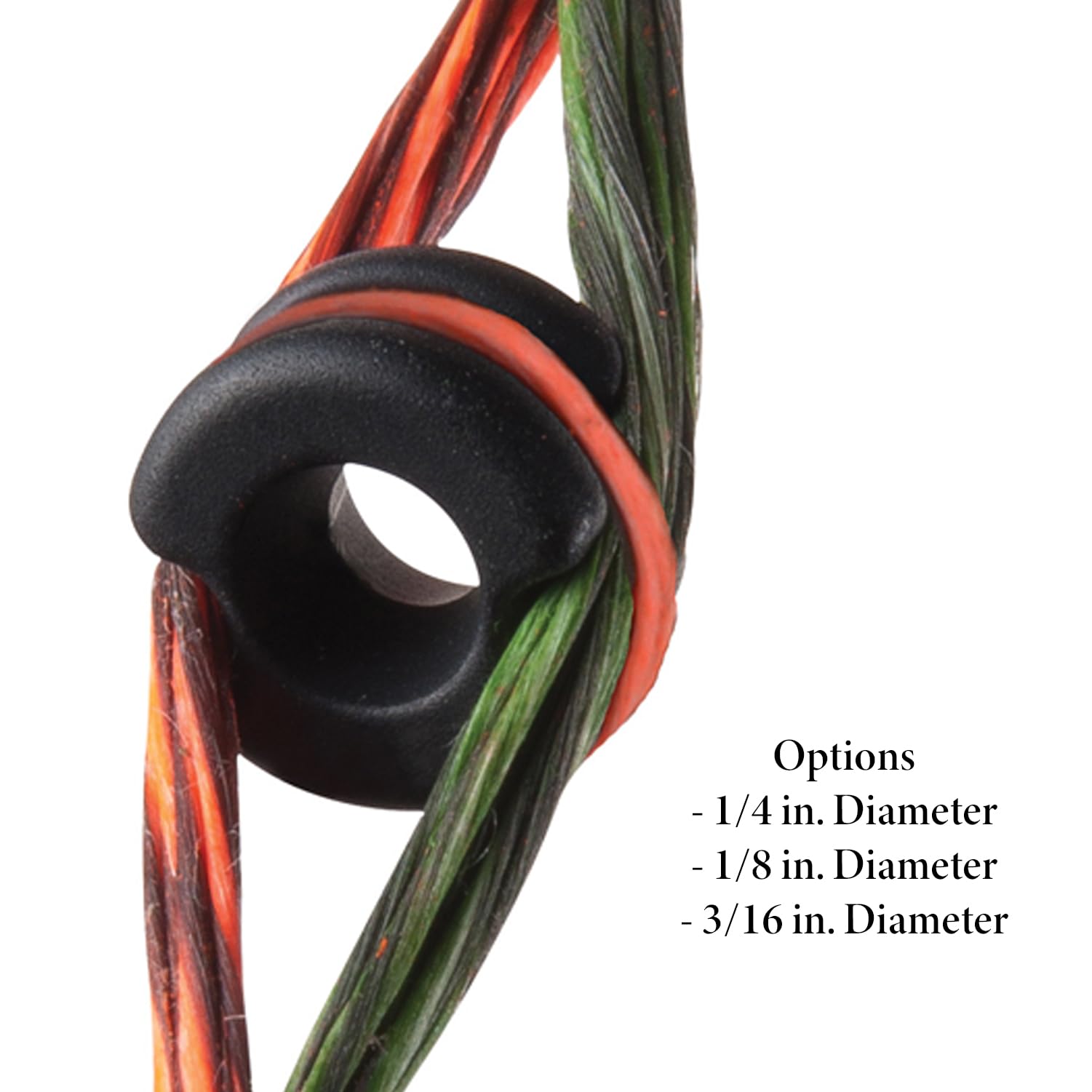 TRUGLO Centra Peep Pro-Series 3/16 Sight Black