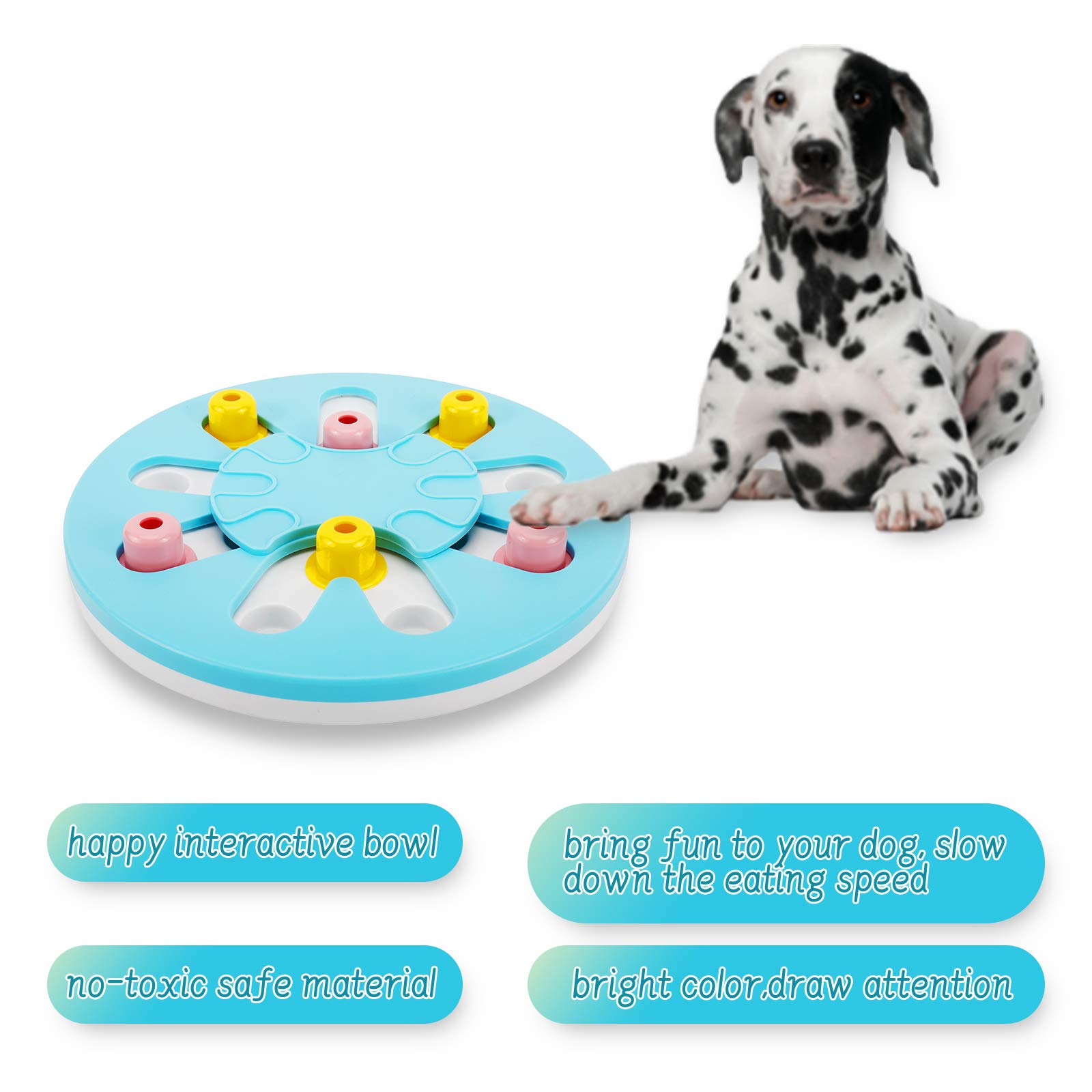 Sparkfire Dog Puzzle Toy for Puppy Dog Smart Beginner, Advanced Slow Feeder Dog Games to Improved Dog's IQ