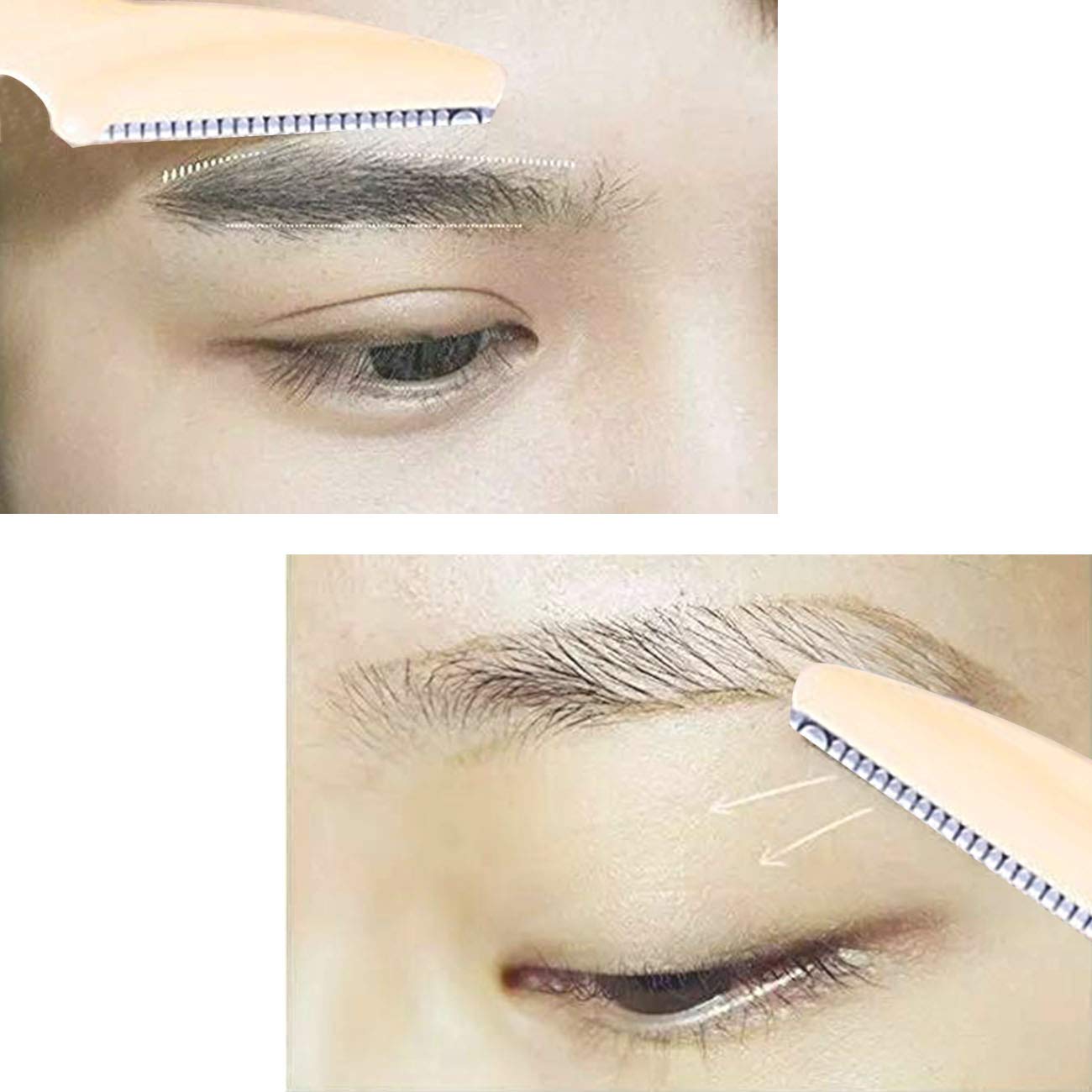 9P female eyebrow repair devices, eyebrow trimming, Eyebrow Hair Trimmers , men's shaver, eyebrow razor accurate coverage for men and women
