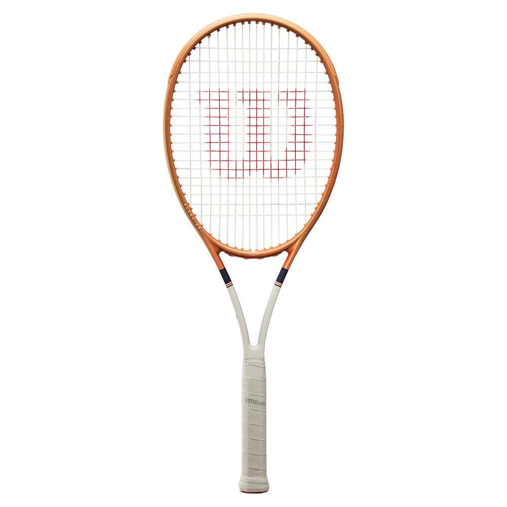 Wilson Blade 98 (16x19) v7 Roland Garros Edition Tennis Racquet (4-3/8)