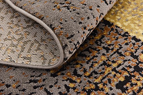 Unique Loom Barista Collection Area Rug - Excelsa (9' x 12' Rectangle, Beige/ Brown)