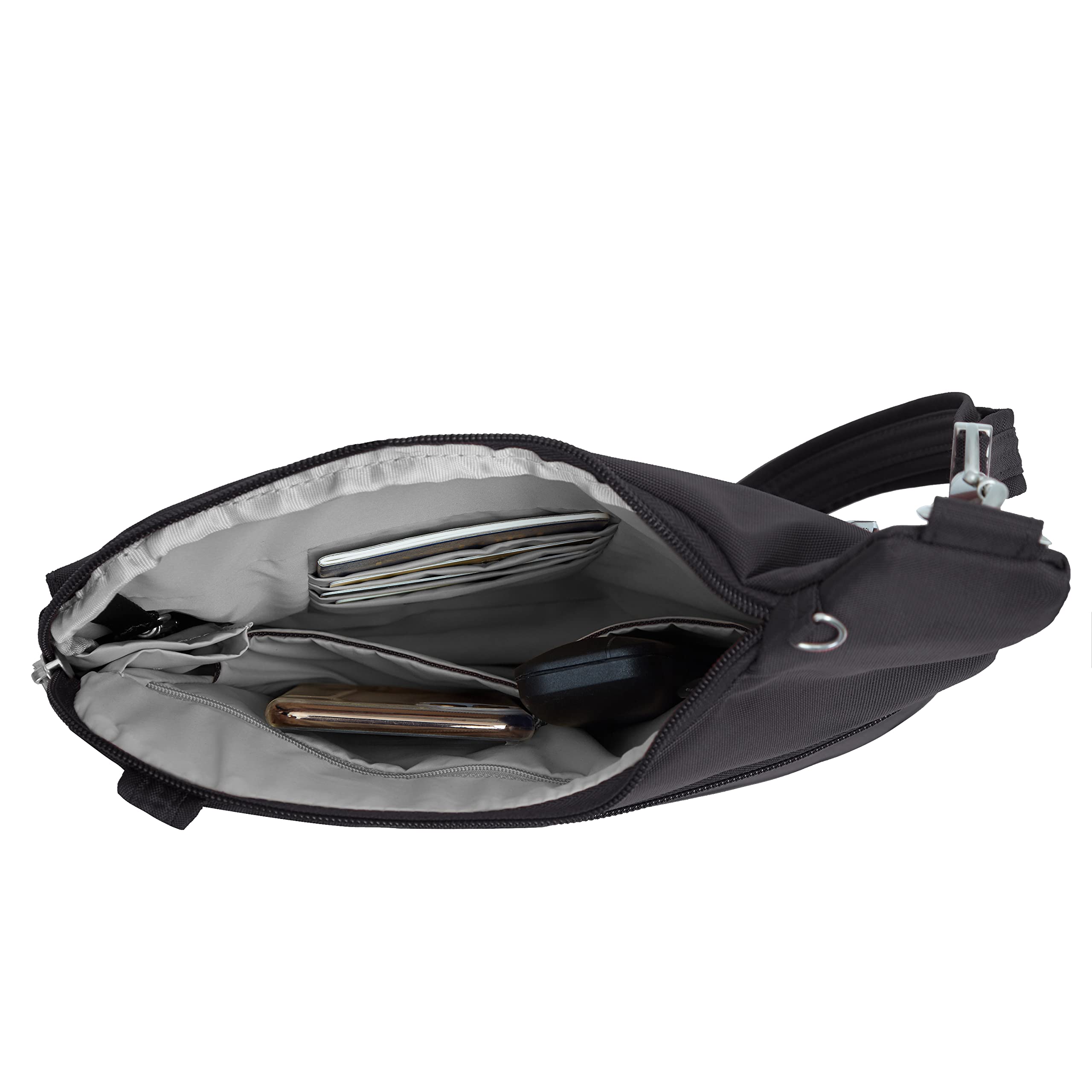 Travelon Anti-Theft Classic Crossbody Bag, Midnight, One Size