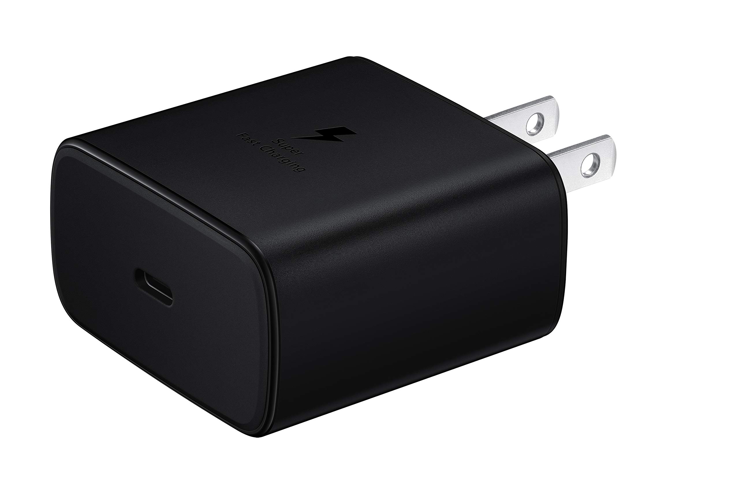 SAMSUNG 45W Wall Charger USB Type C Adapter w/ Cable, Super Fast Charging Block for Galaxy Phones and Devices, US Version w/ Warranty, Black