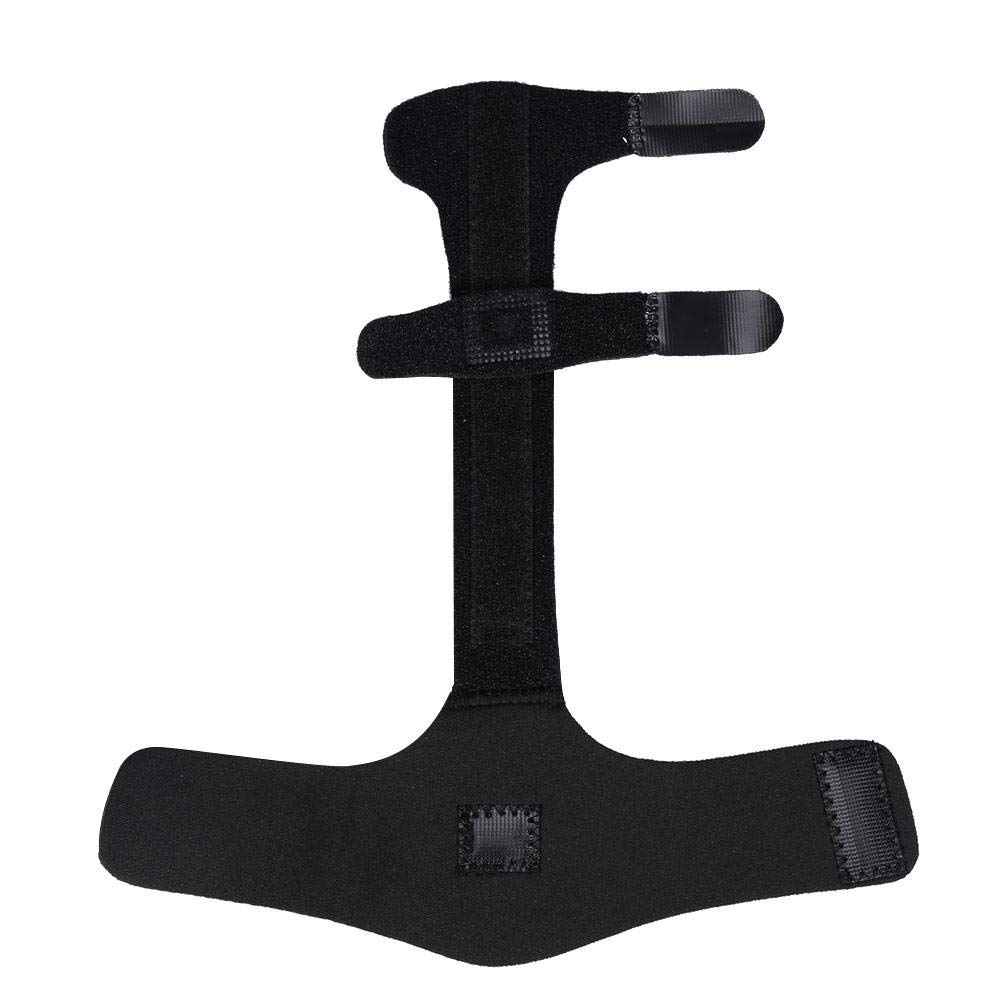 Ymiko Finger Splint, Adjustable Aluminium Finger Splint Hand Support Recovery Brace Protection Injury Aid Tools