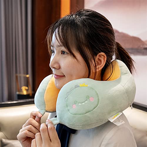 ZIFARM Bed Pillows, Travel U-Shaped Pillow Airplane Flight Neck Cervical Pillow Cute Animal Pillows Rest Cushion Pillow