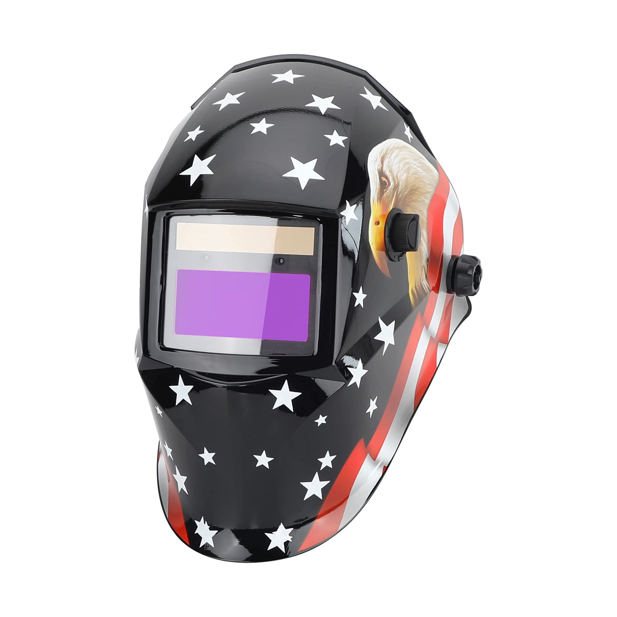 Welding Helmet, Auto Darkening Welding Helmet, Welding Mask for TIG MIG ARC, Solar Powered Welding Hood, Wide Shade Welder Helmet