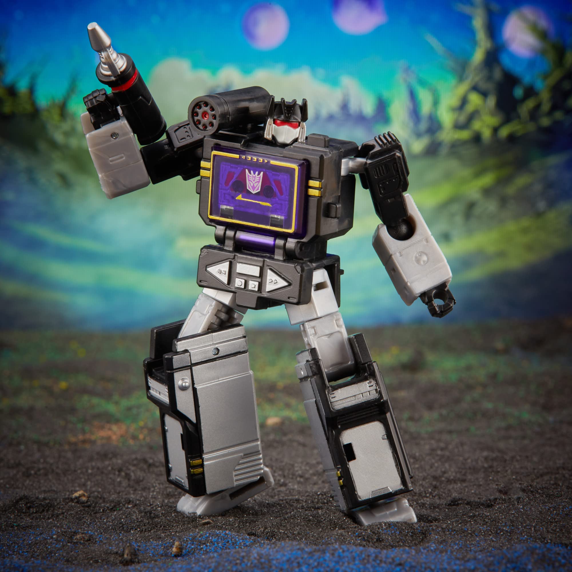Transformers Toys Legacy Evolution Core Soundblaster Toy, 3.5-inch, Action Figure for Boys and Girls Ages 8 and Up