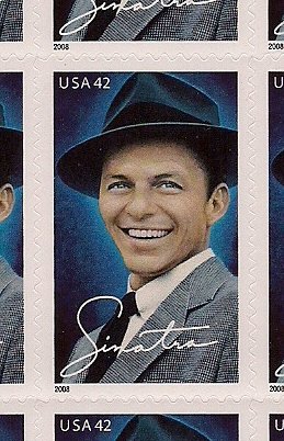 USPS Frank Sinatra Full Sheet of Twenty 42 Cent Stamps Scott 4265