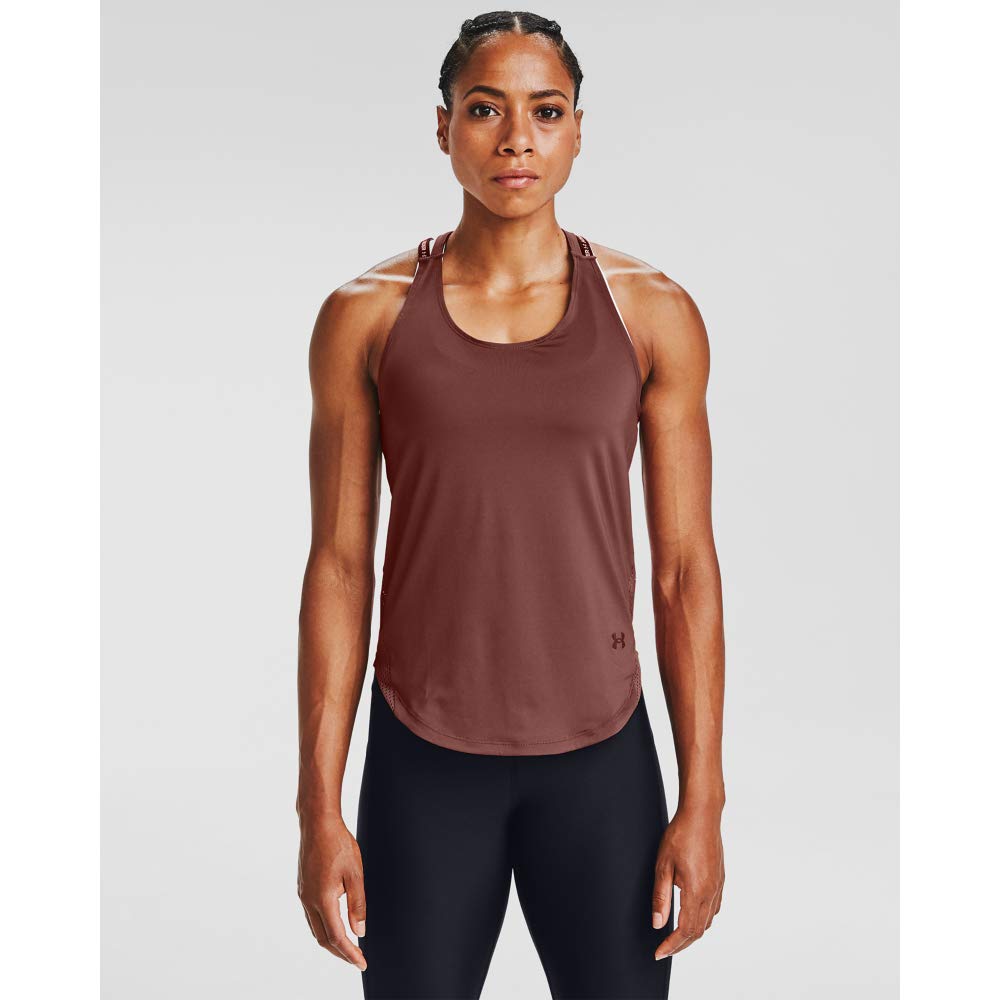 Under Armour Women's Armour Sport X-Back Tank , Cinna Red (688)/Cinna Red , X-Large