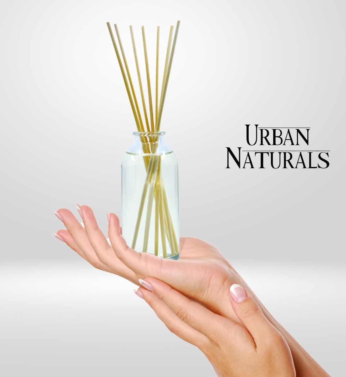 Urban Naturals Flower Shop Reed Diffuser Gift Set | Violets, Daisies, Hyacinth & Rose Fragrance Notes | Real Flower inside The Bottle! Made in The USA | Great Gift for Mom