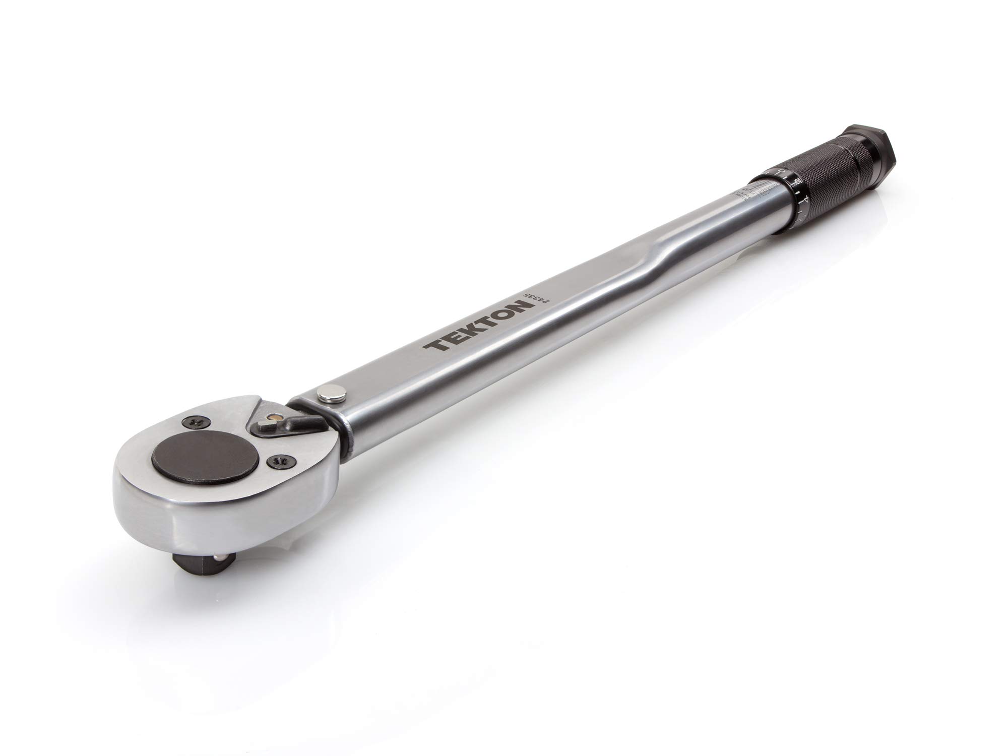 TEKTON 1/2 Inch Drive Click Torque Wrench (10-150 ft.-lb.) | 24335 & 3/8 Inch Drive Click Torque Wrench (10-80 ft.-lb.) | 24330