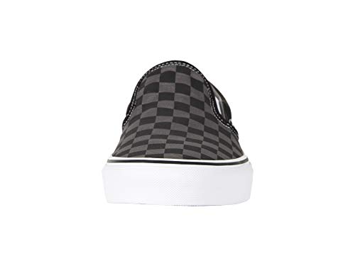 Vans Unisex Adults’ Classic Slip On Trainers Black/Pewter