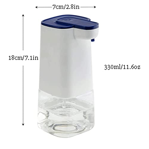 Soap Lotion Dispenser Automatic Foaming Soap Dispenser 12oz Lotion Dispensers Touchless Soap Lotion Dispenser with Pump for Bathroom Kitchen Reusable