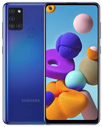 Samsung Galaxy A21s A217M 64GB Dual SIM GSM Unlocked Android Smartphone (International Variant/US Compatible LTE) - Blue