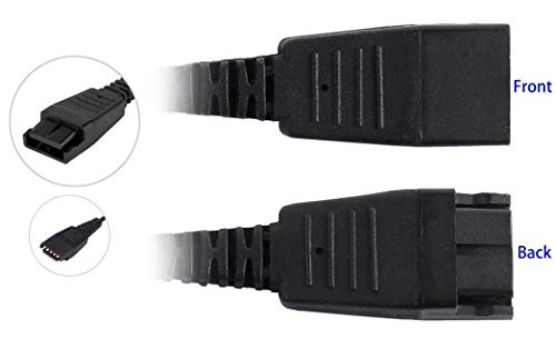 VoiceJoy Quick Disconnect to USB Adapter for Jabra GN Headsets and workable for Jabra Link 230