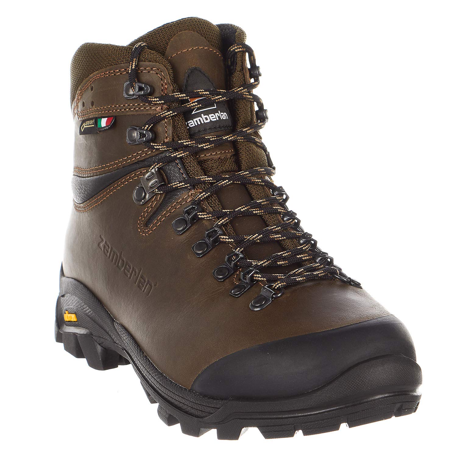 Zamberlan - 1007 vioz hike gtx rr - leather hiking boots - waxed forest - 11