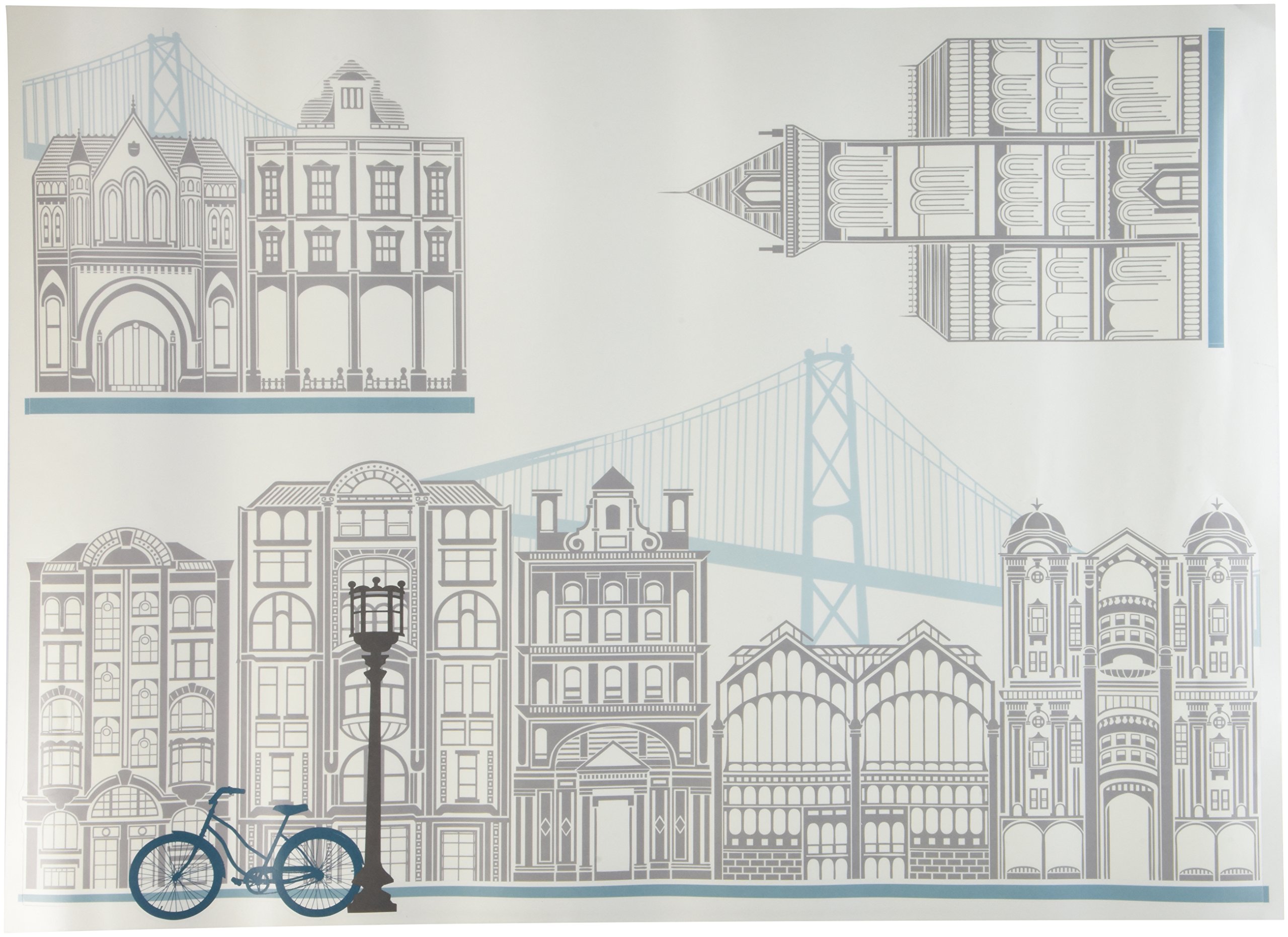 Wall Pops WPK0750 Globe Trotter Wall Decal