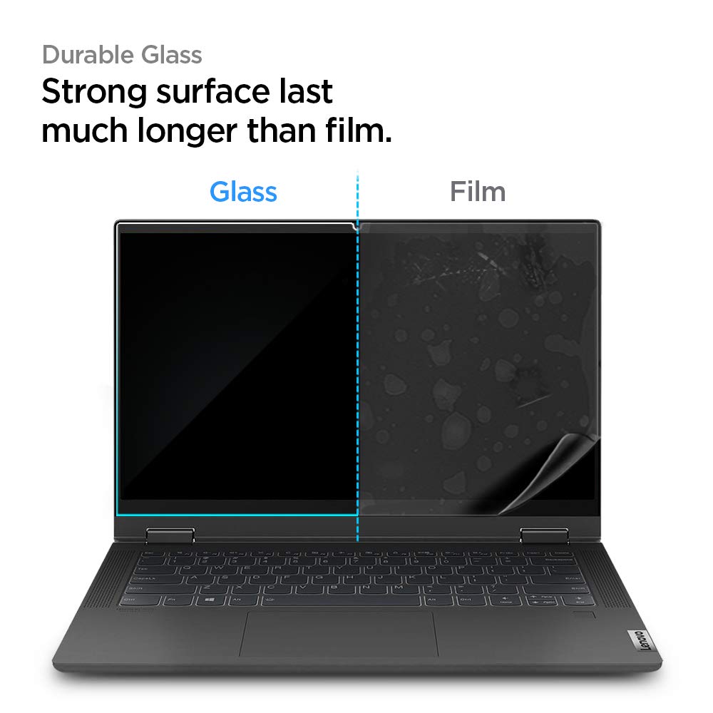 Tempered Glass Screen Protector [GlasTR Slim] Designed for Lenovo Idea Pad Flex 5-14 inch (81X20005US) [9H Hardness Tempered Glass]