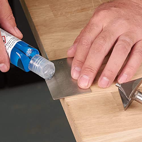 Trend Complete Credit Card Diamond Sharpening Kit with 180/300 & 600/1000 Grit Stones, Lapping Fluid, Non-Slip Mat, Cleaning Block & Sharpening Guide, DWS/KIT/D