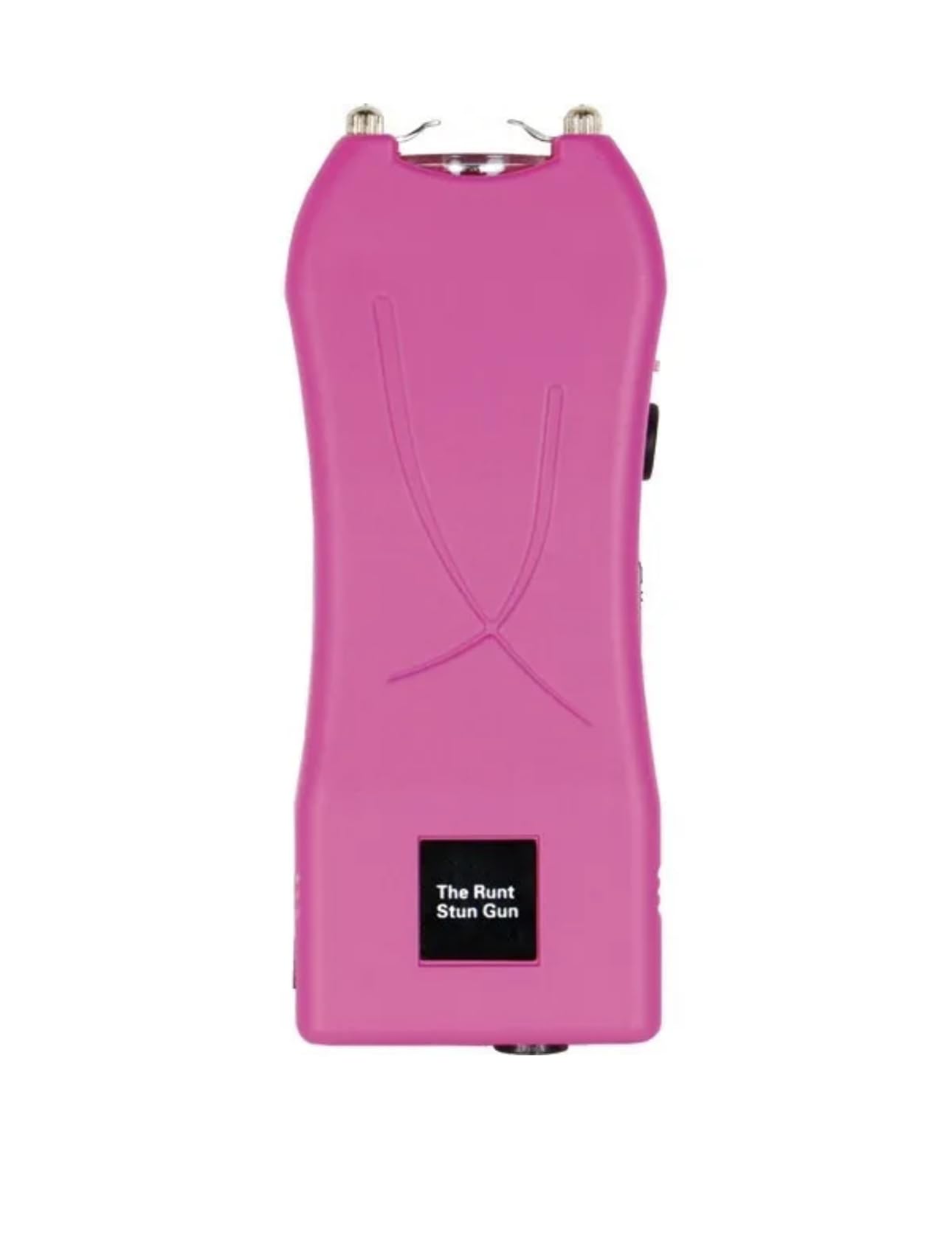 Runt Pink Stun Gun with Flashlight - Keychain Pepper Spray