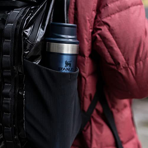 STANLEY Trigger Action Travel Mug 0.35L - Keeps Hot For 5 Hours - BPA-Free - Thermal Mug For Hot Drinks - Leakproof Reusable Coffee Cup - Dishwasher Safe - Matte Black