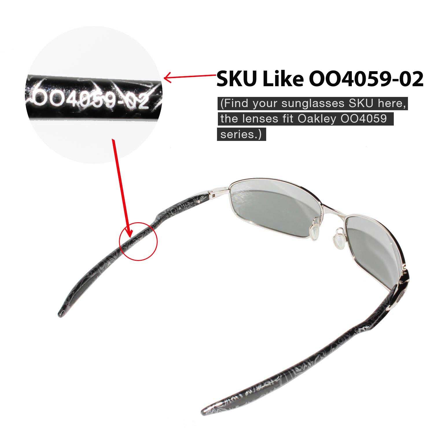 Walleva Transition/Photochromic Polarized Replacement Lenses For Oakley Blender (OO4059 Series) Sunglasses