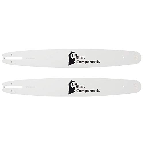 UpStart Components 2-Pack 20-Inch Chainsaw Guide Bar Replacement for Husqvarna 243 - (20".325".050", 78 DL)