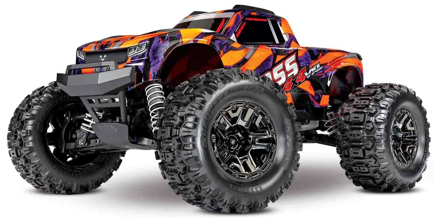 Traxxas 900764ORNG Hoss 4x4 Vxl: 1/10 Scale Monster T
