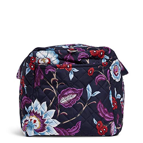 Vera Bradley Women's Performance Twill Large Travel Duffle Bag, Mayfair in Bloom, One Size