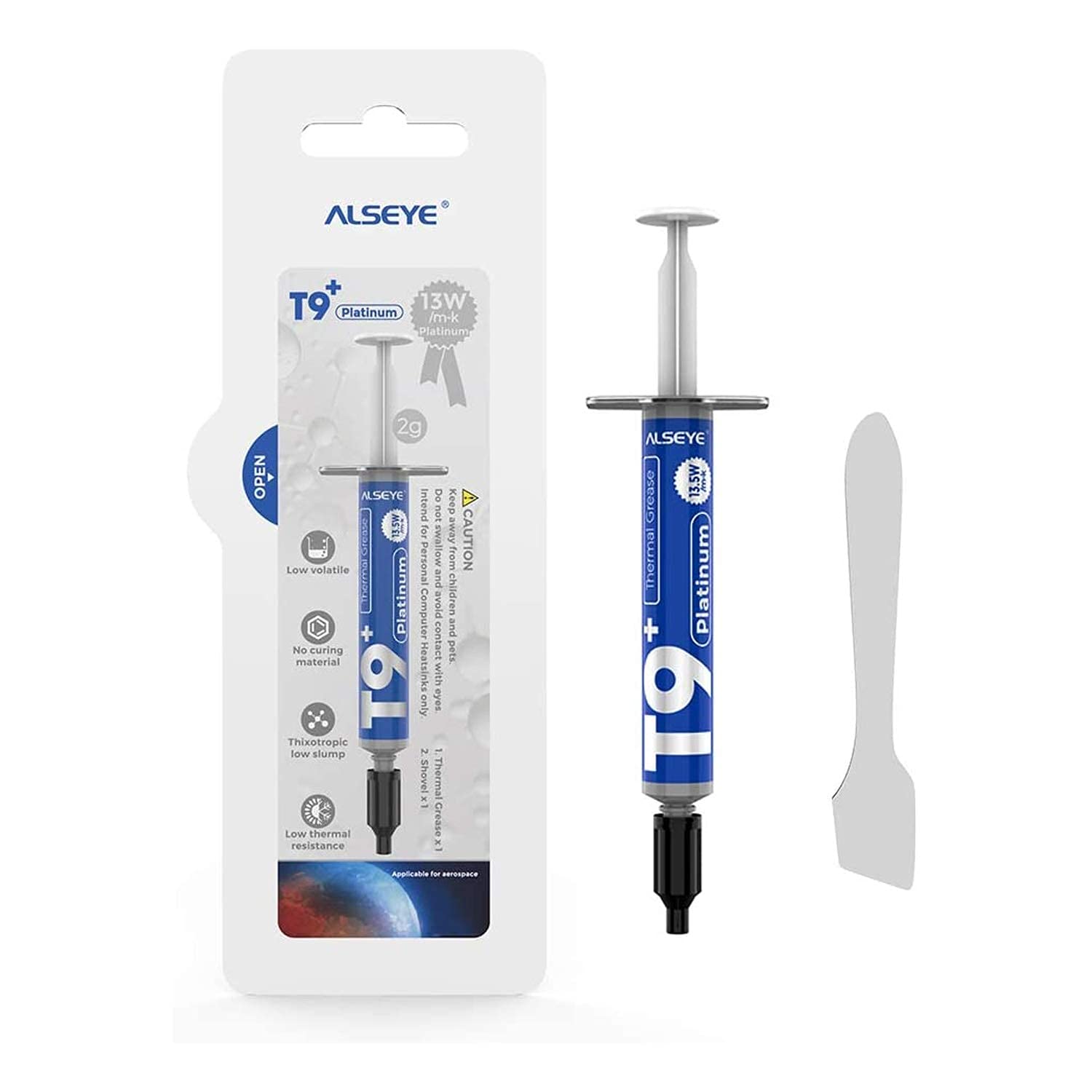 Thermal Compound Paste High Performance Heatsink Paste CPU Paste Thermal Compound Paste Heatsink Extremely high Thermal Conductivity Thermal Paste for All CPU Coolers