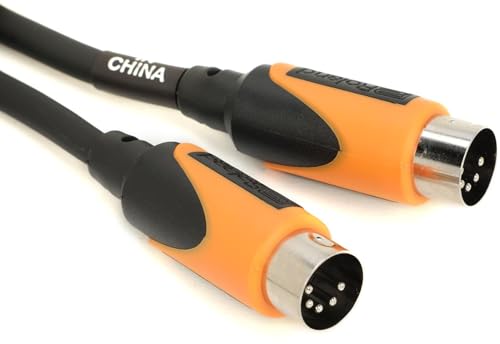 Roland 20ft MIDI Cable-Black Series, 20 feet (RMIDI-B20)