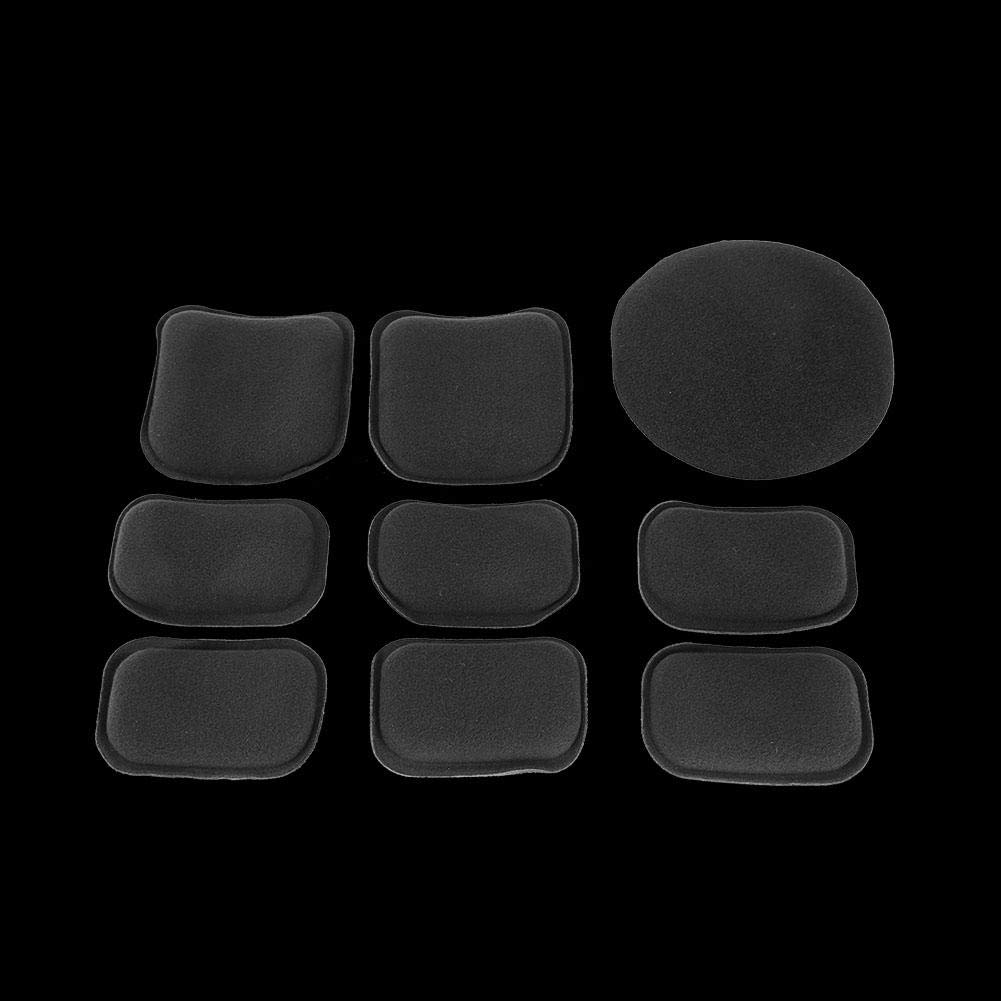 Wbestexercises Tactical Helmet Pads, 19pcs/Set Soft and Durable EVA Foam Protective Helmet Pads Airsoft Paintball Helmet Cushion Replacement for Fast Helmet and Other Modifications Helmets