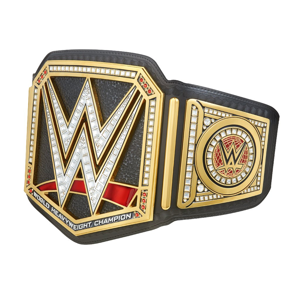 WWE Authentic Wear Championship Commemorative Title Belt (2014) Gold