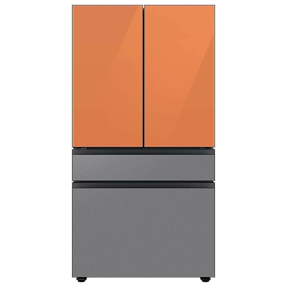 SAMSUNG RAF18DU4CH Bespoke 4-Door French Door Refrigerator Panel in Clementine Glass - Top Panel