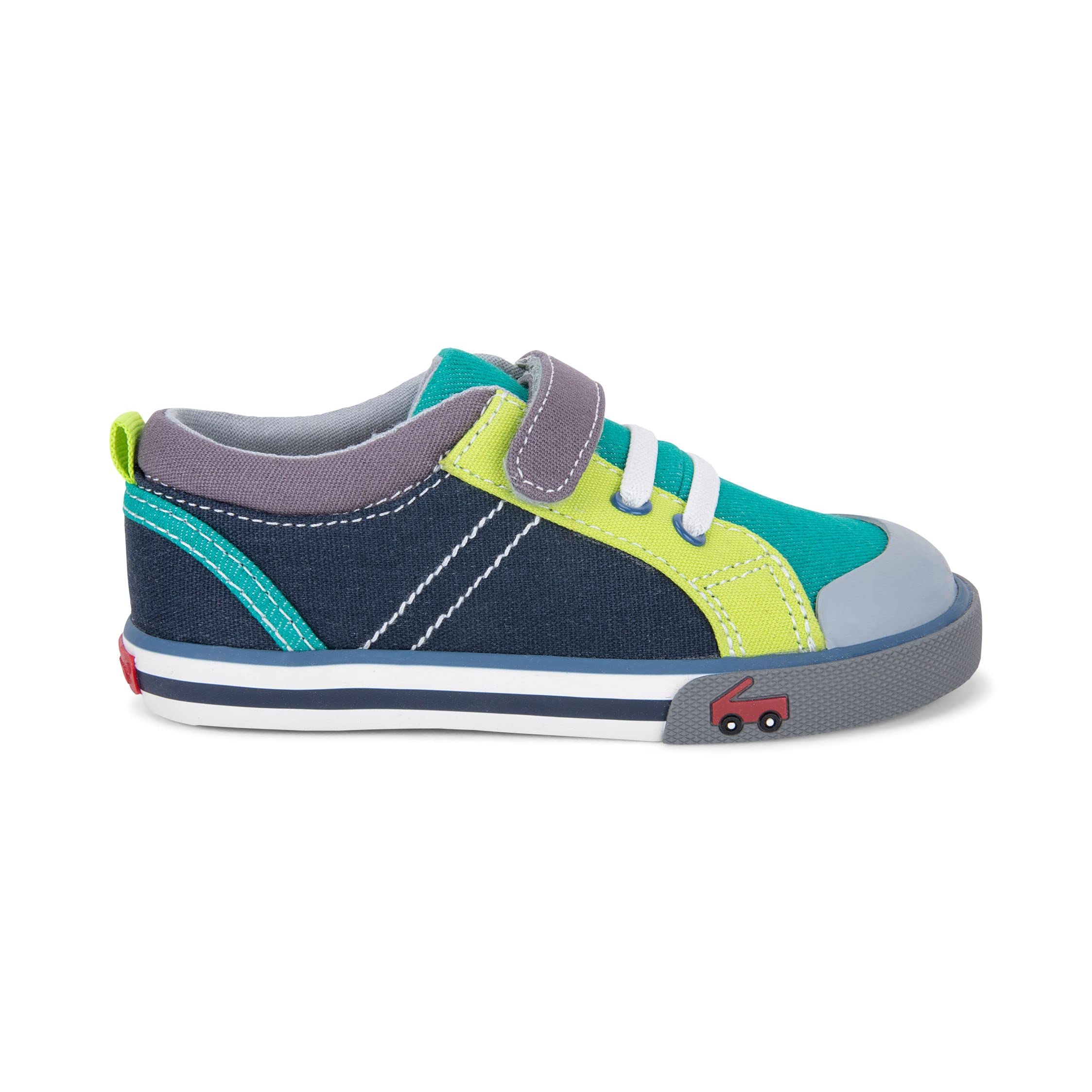 See Kai Run Kids Boy's Tanner (Toddler/Little Kid) Teal/Navy 7 Toddler M